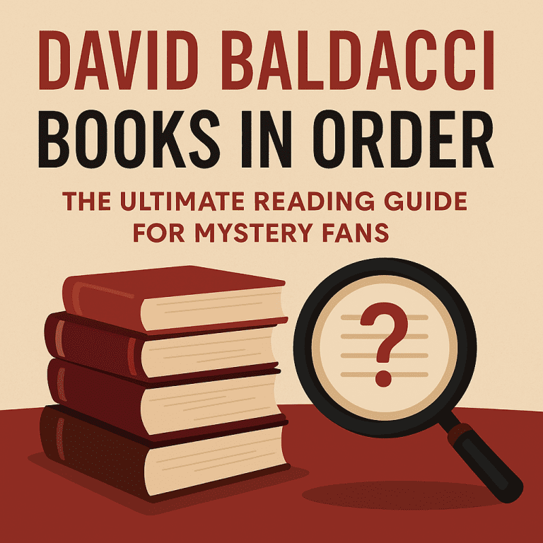 David Baldacci Books in Order: The Ultimate Reading Guide for Mystery ...